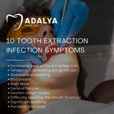 Tooth Extraction Infection Symptoms - Adalya Dental Clinic